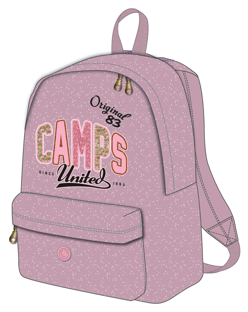 Sac à dos Camps Lovely - 1 compartiment - rose - Kid'Abord Pas Cher ...