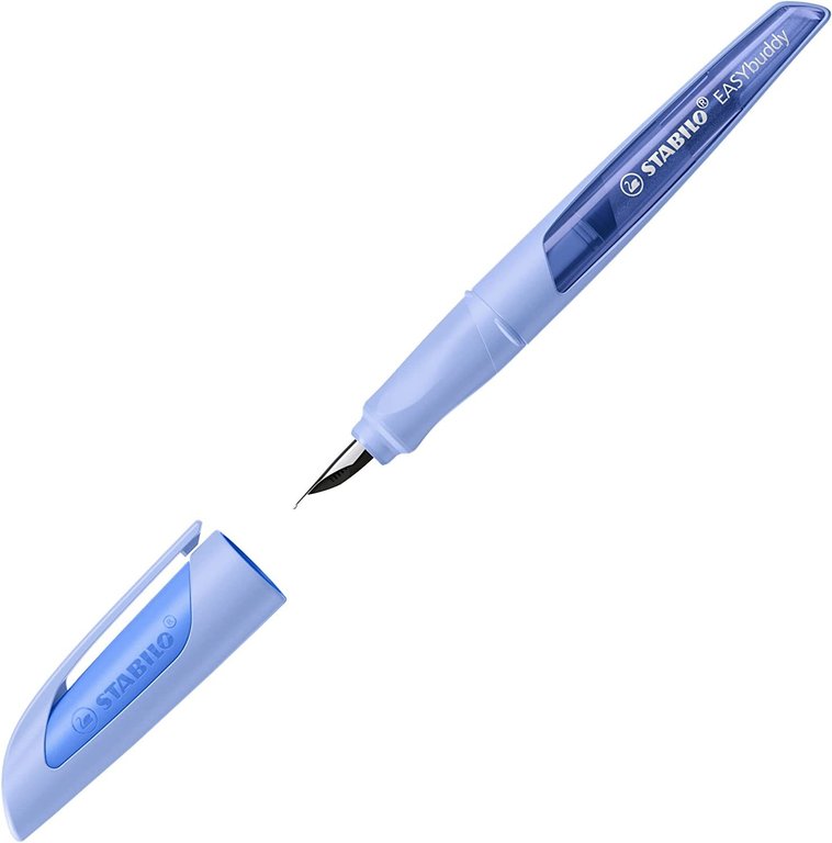 STABILO EASYbuddy Pastel - Stylo plume ergonomique - bleu nuage Pas ...