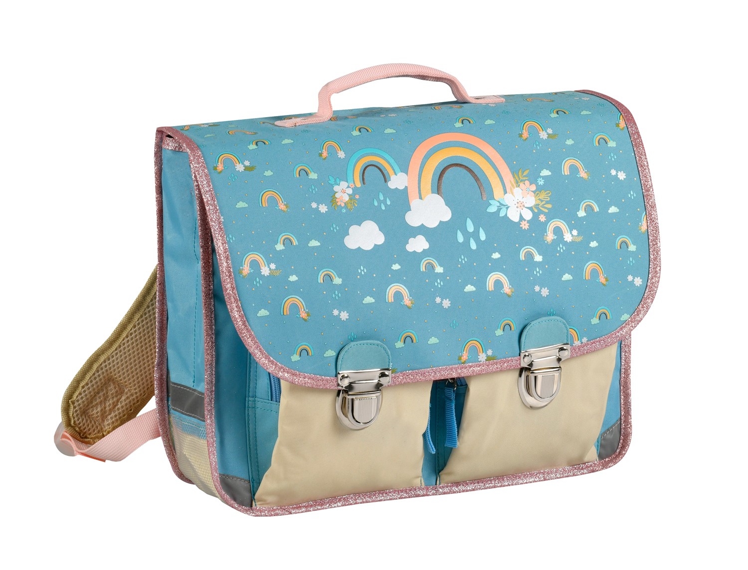 Cartable vintage Louise & Arthur 38 cm - 2 compartiments - différents ...