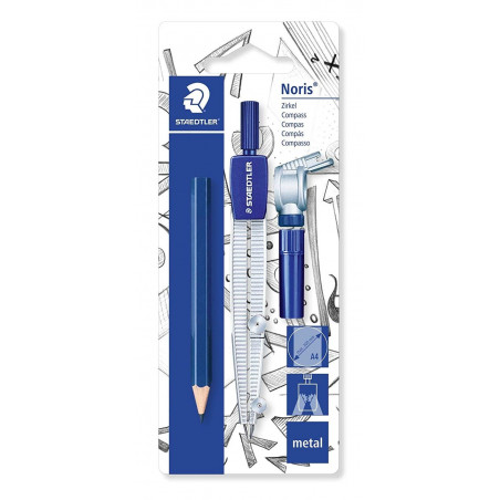 STAEDTLER - Compas avec crayon et attache-compas Pas Cher | Bureau Vallée
