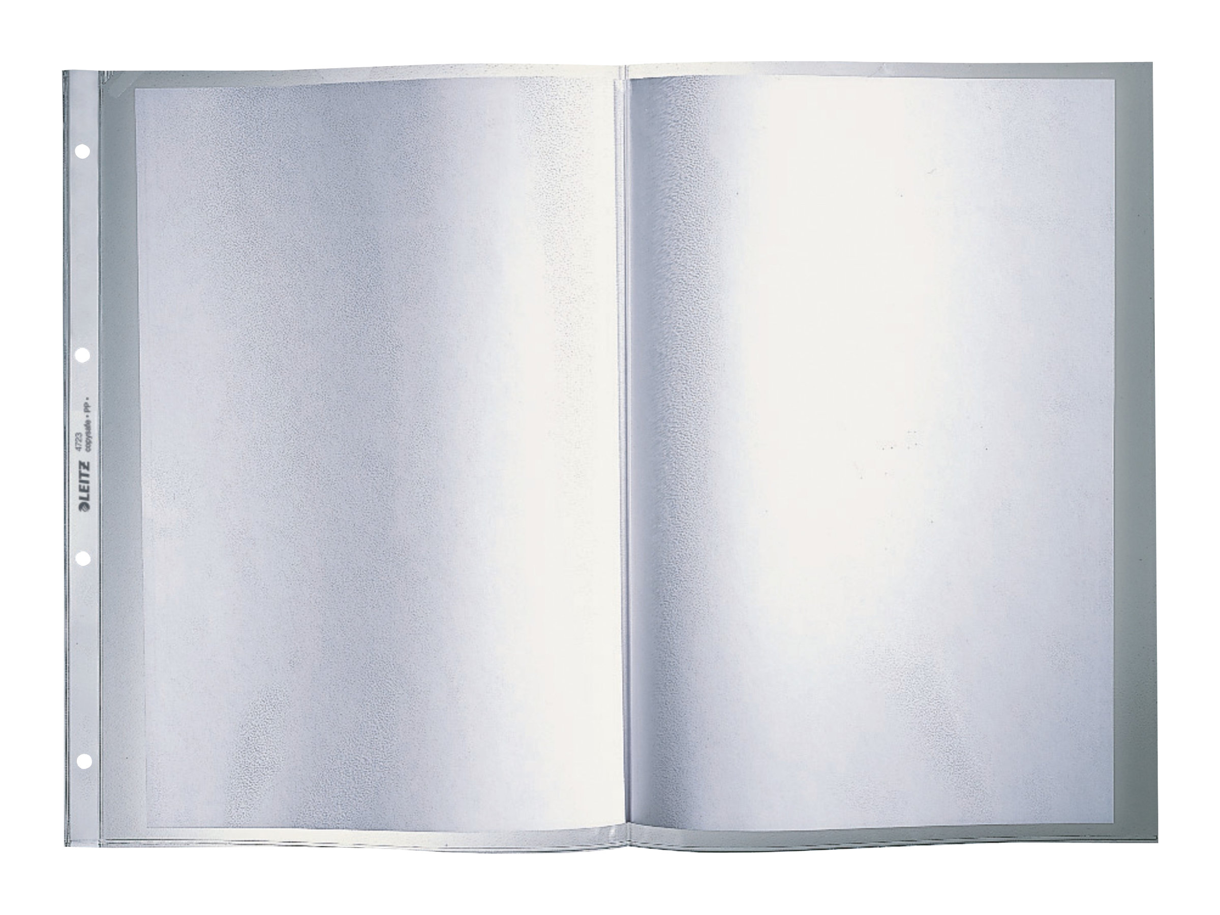 Leitz - pochette perforée - pour A3 - transparent Pas Cher | Bureau Vallée