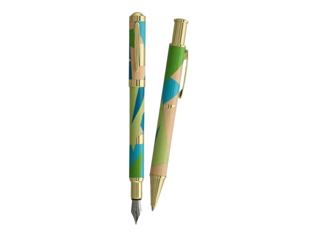 Enzo Varini Palazzo Scandinavo - Parure de stylo à bille et stylo plume ...