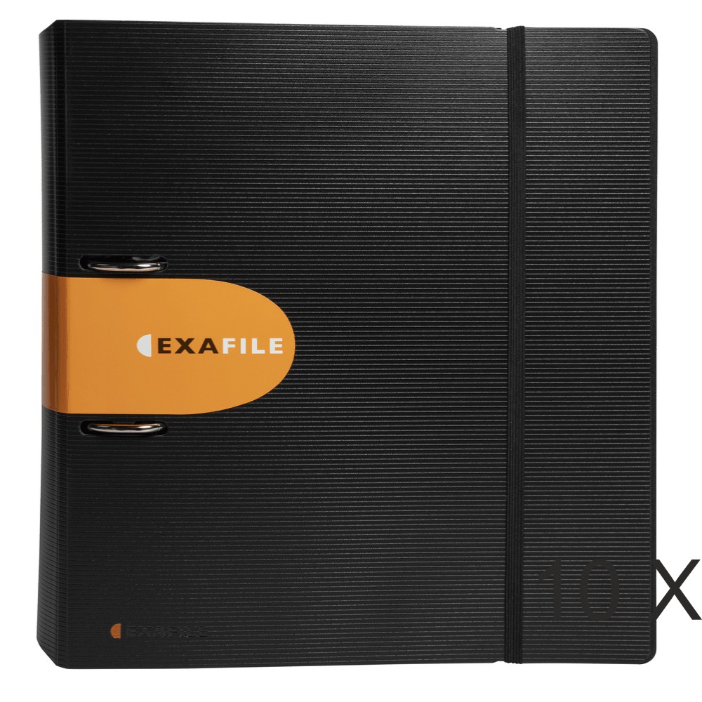 Exacompta Exactive Exafile - classeur à levier - pour A4 - noir Pas ...