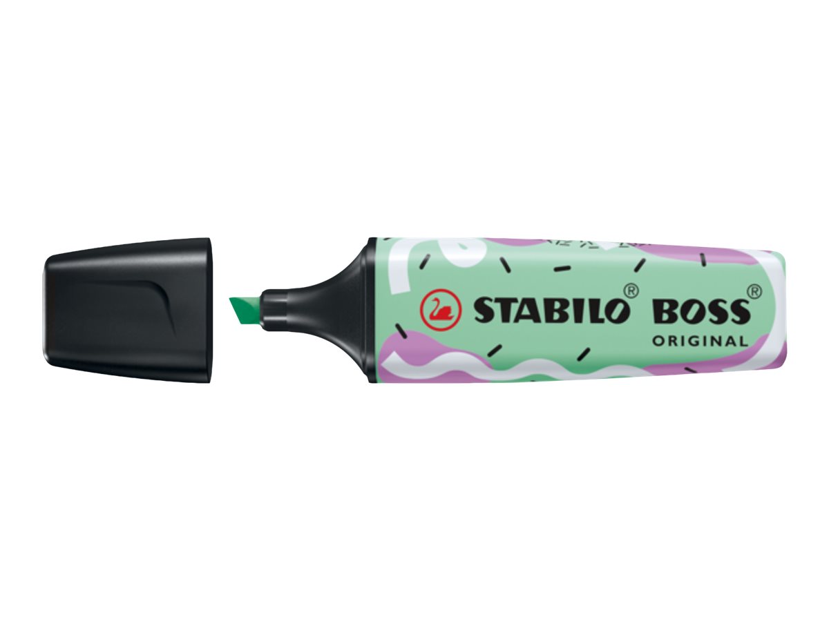 STABILO BOSS ORIGINAL by Ju Schnee - Surligneur - goût léger de menthe ...