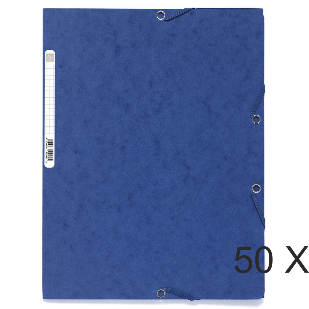 Goedkoop Exacompta - map met 3 flappen - A4 - voor 250 vellen ...