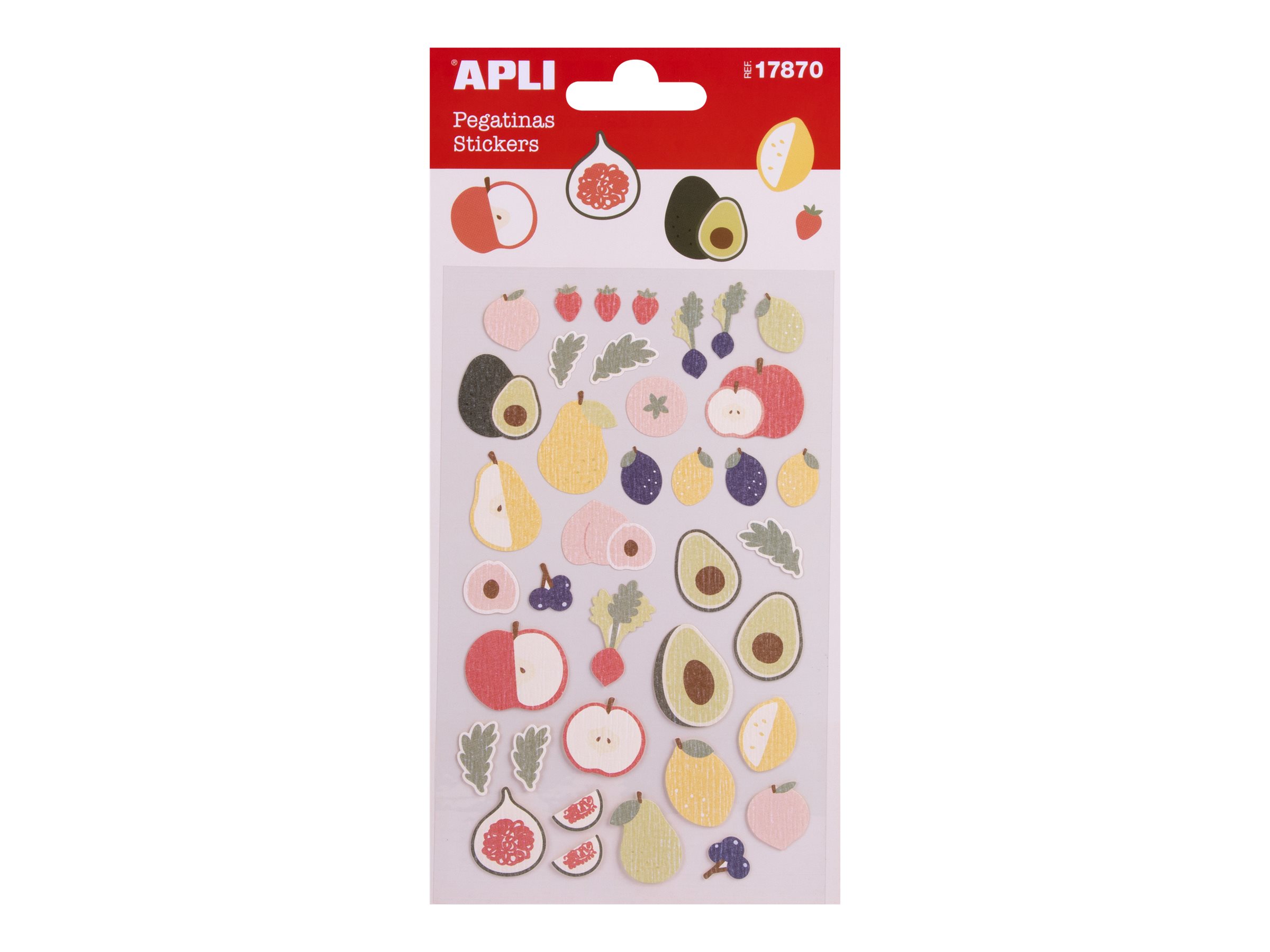 Apli Kids - 38 Stickers fruits frais