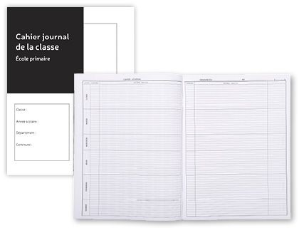 Exacompta - 30 Cahiers Journal de la classe - école primaire - double ...