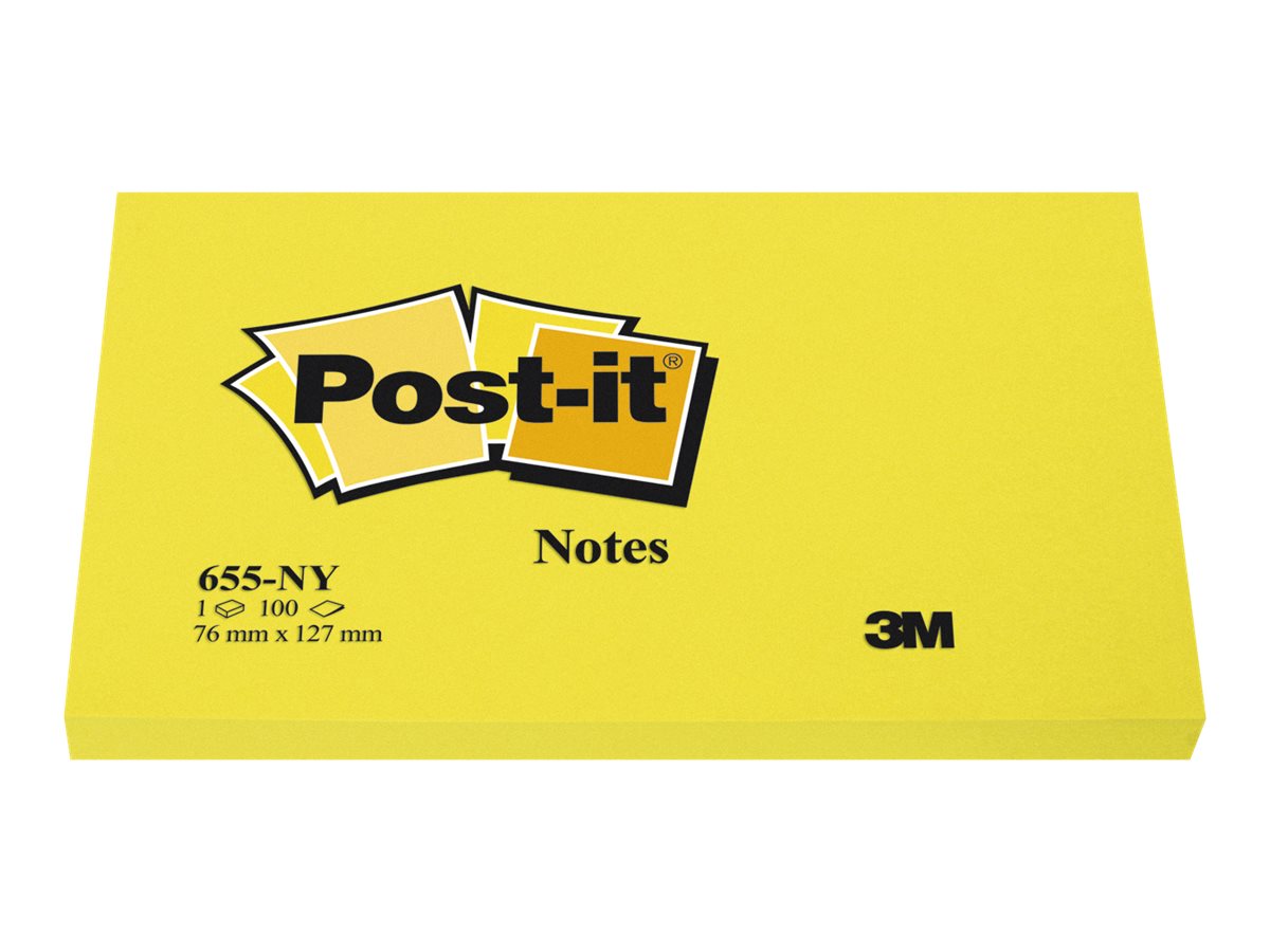 Post-it 655-NY - notes Pas Cher | Bureau Vallée