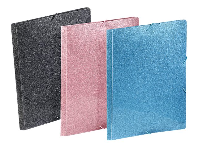 Goedkoop Viquel Glossy - map met 3 flappen | Bureau Vallée