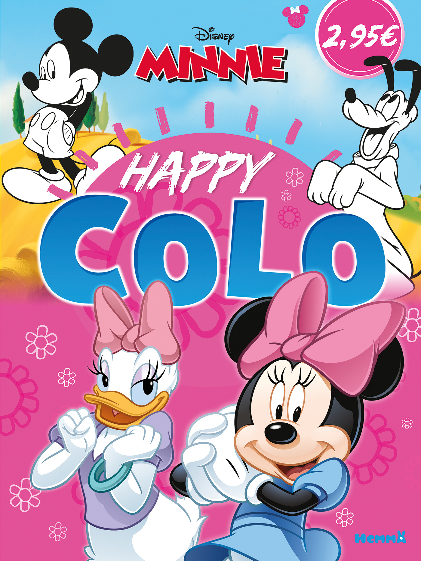 Disney Minnie - Happy Colo (Minnie et Daisy) Pas Cher | Bureau Vallée