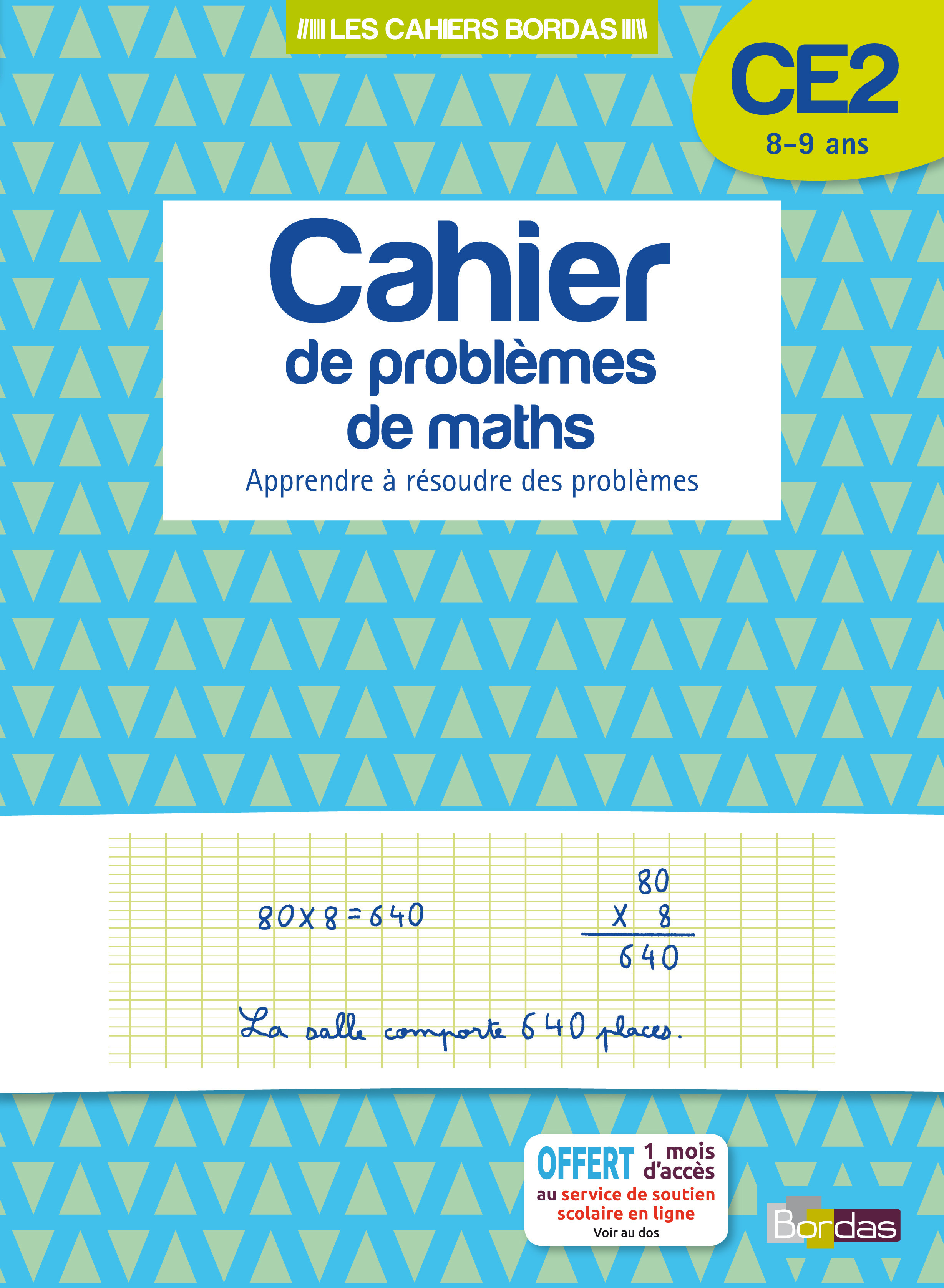 Cahier de problèmes de maths CE2 Pas Cher | Bureau Vallée