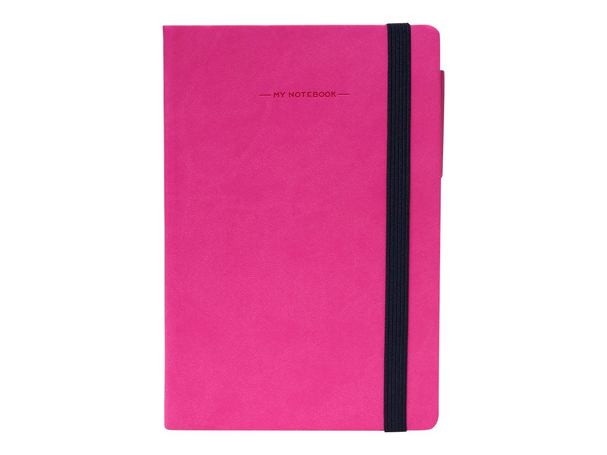 Legami - Carnet medium ligné - fuchsia Pas Cher | Bureau Vallée