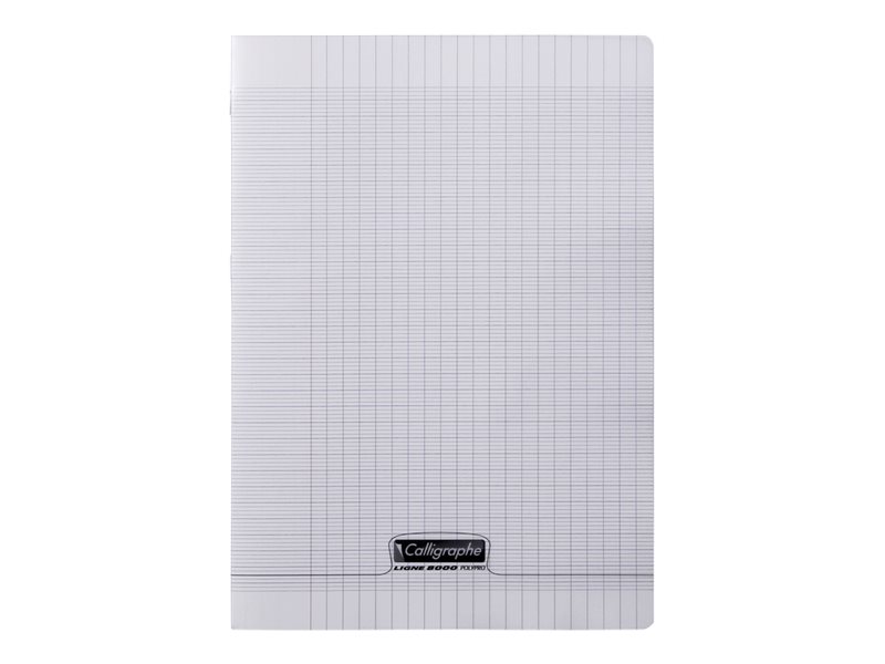 Calligraphe 8000 - Cahier polypro A4 (21x29,7 cm) - 48 pages - grands ...
