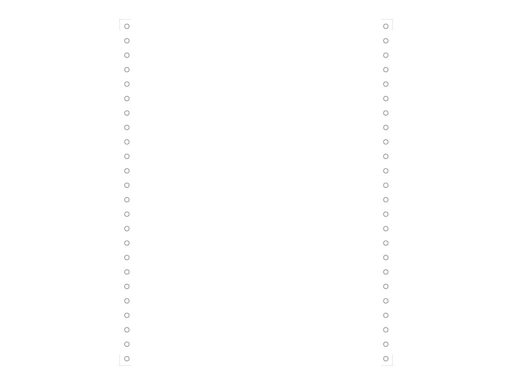 Exacompta - Papier listing blanc - 2000 feuilles 240 mm x 12" - bandes ...