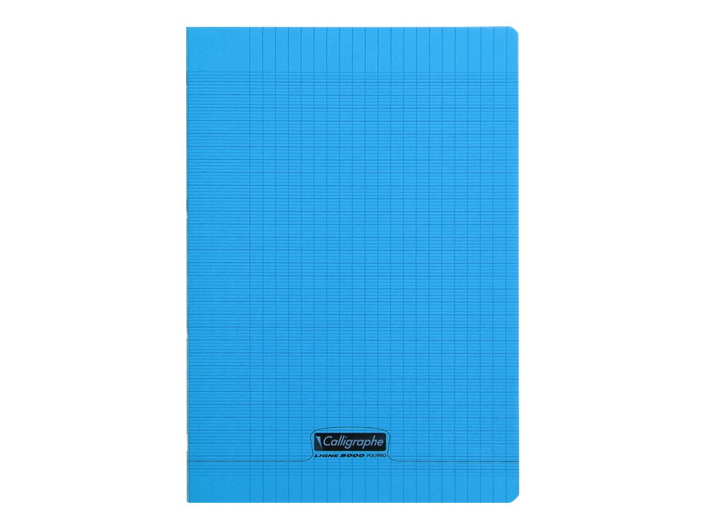 Calligraphe 8000 - Cahier polypro A4 (21x29,7cm) - 140 pages - grands ...