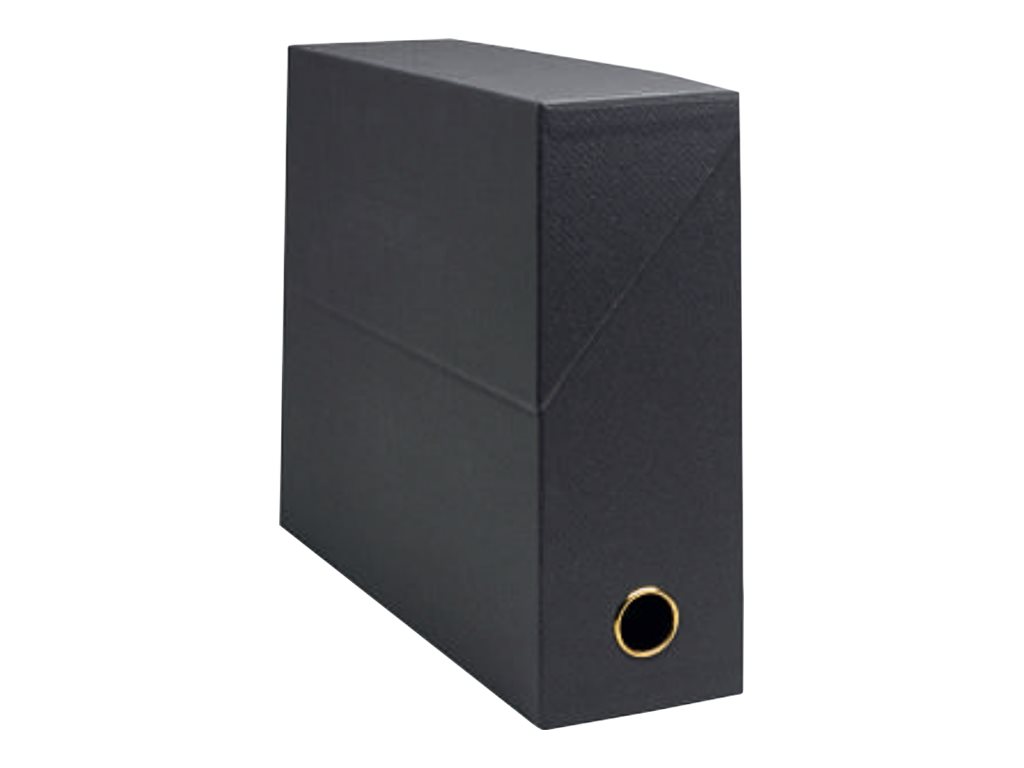 Exacompta OfficeByMe - Boîte de transfert - dos 90 mm - noir Pas Cher ...