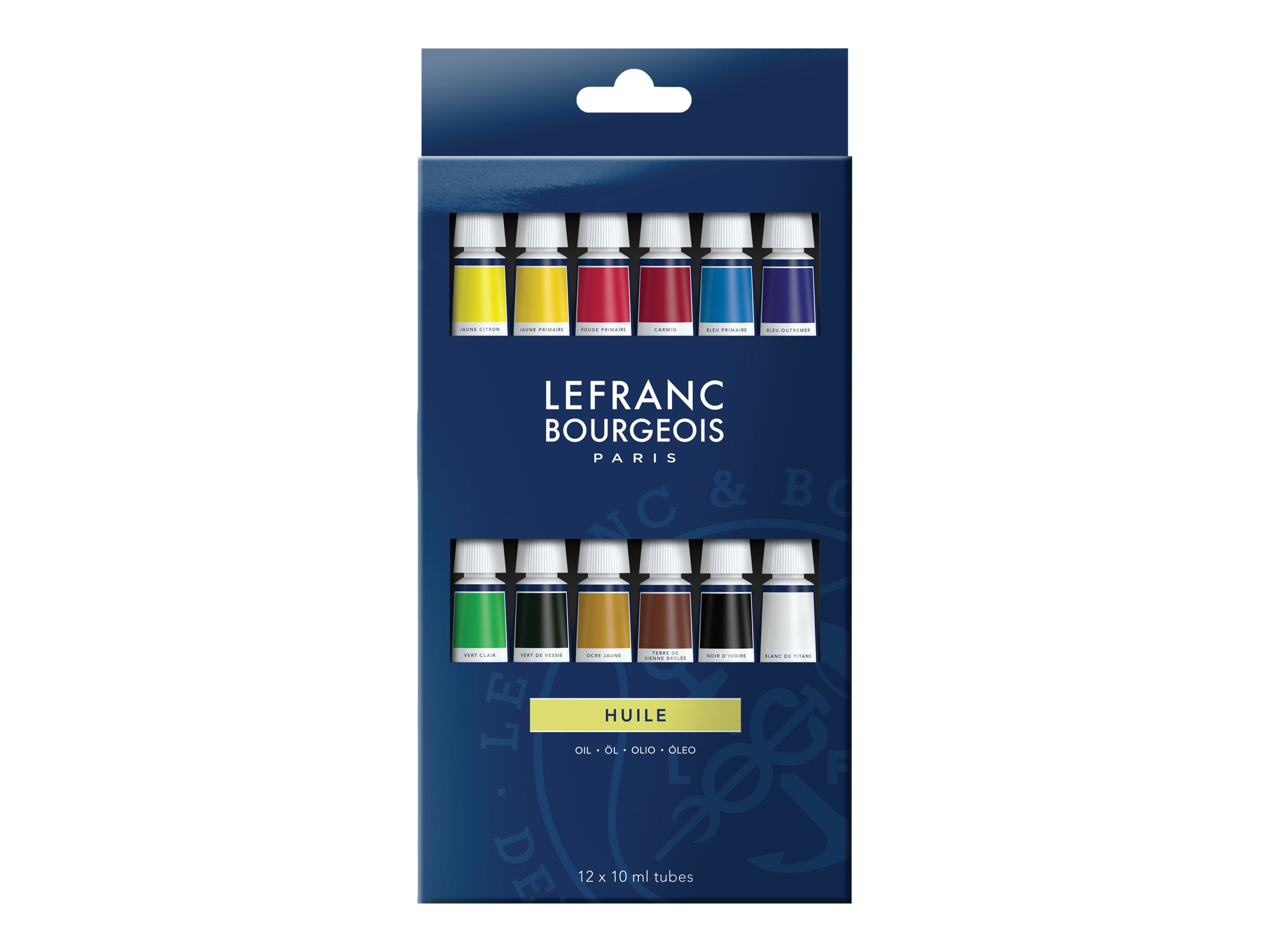 Lefranc & Bourgeois - 12 Peinture à l'huile - 10 ml Pas Cher | Bureau ...