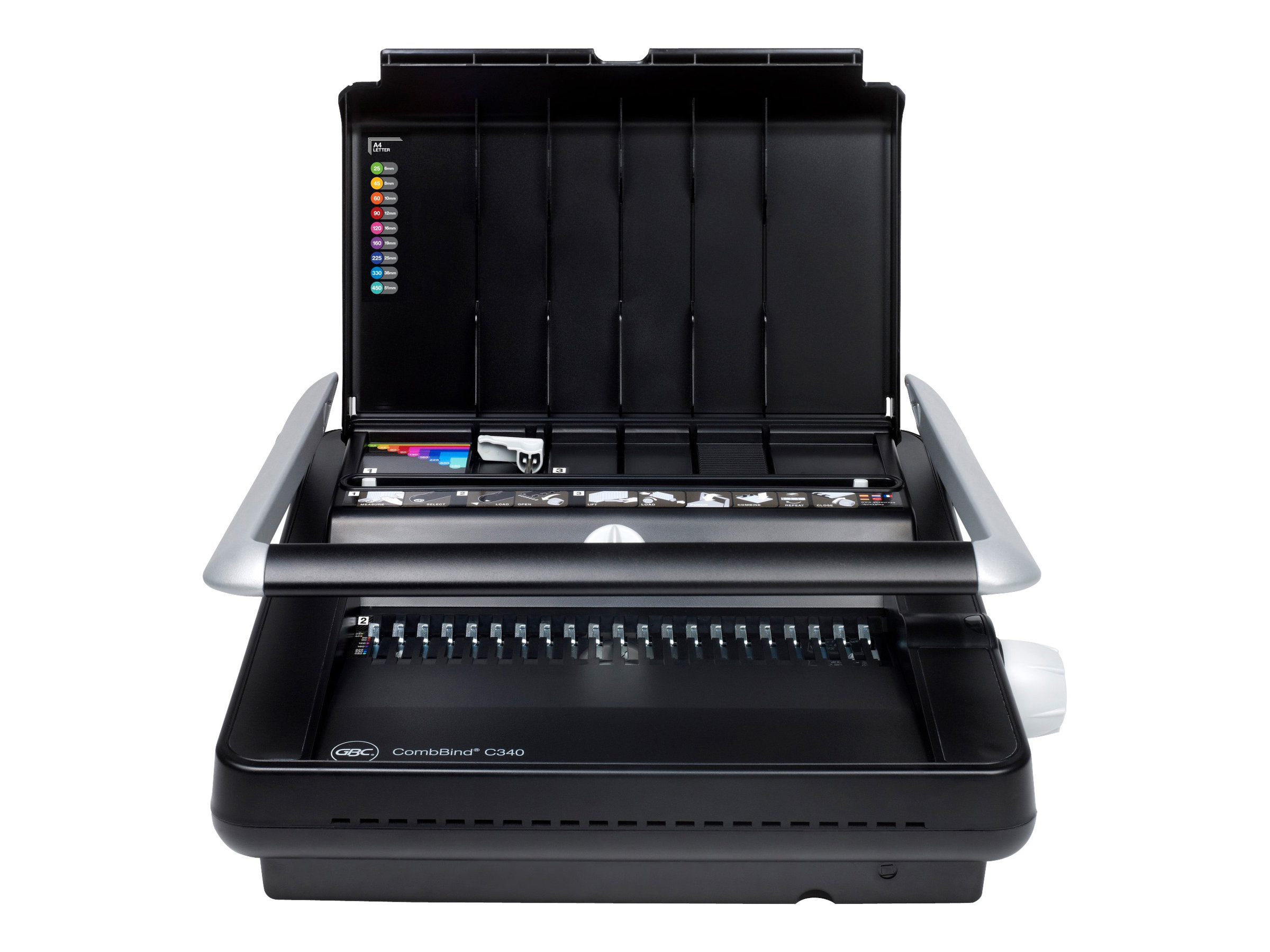 GBC CombBind C366 - machine à relier / relieuse perforeuse manuelle ...