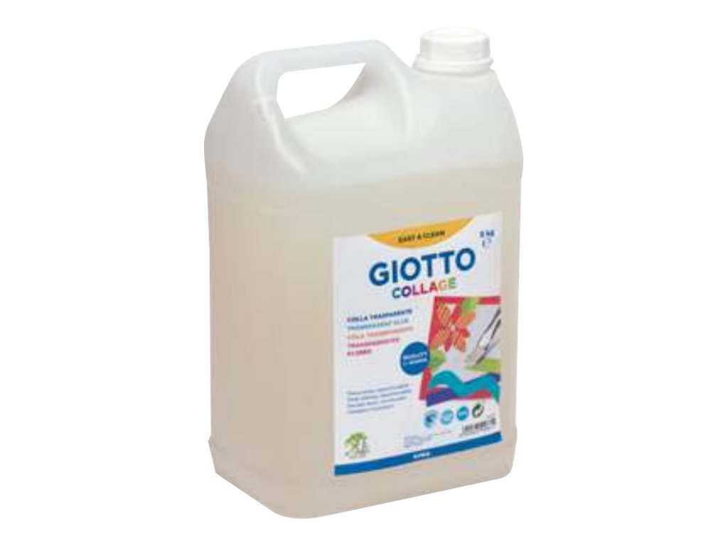 GIOTTO - Flacon de colle liquide vinylique - 5L Pas Cher | Bureau Vallée